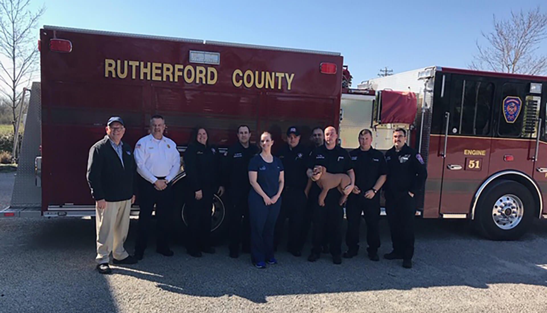 Firefighters Get Trained in Pet CPR - BluePearl Pet Hospital